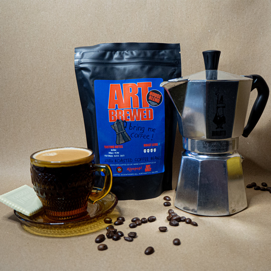 Art Brut 'Art Brewed' Limited Edition Bag (250g) of Coffee – Alcopop ...